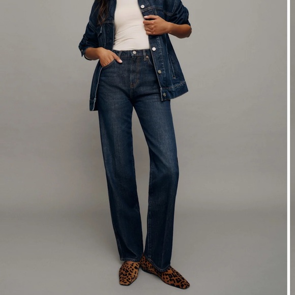 Reformation | Jeans | Reformation Val 9s Mid Rise Straight Jeans Size ...